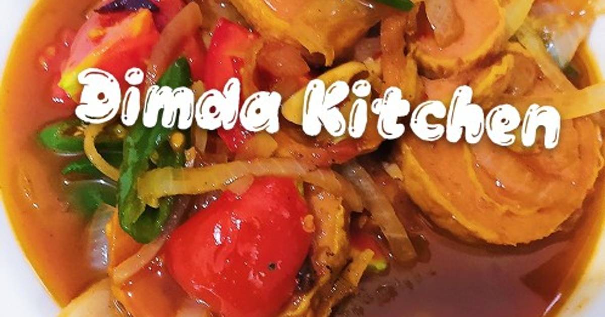 Resep Rollade ayam saos bangkok oleh Dimda Yanti - Cookpad