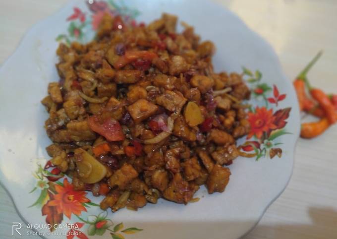 Resep Oreg Tempe Teri Simpel oleh Mamah Falah - Cookpad