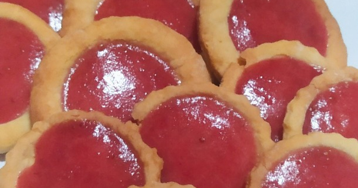 Galletitas De Vainilla Y Frutilla / Reinitas 👑 Receta de graciela ...