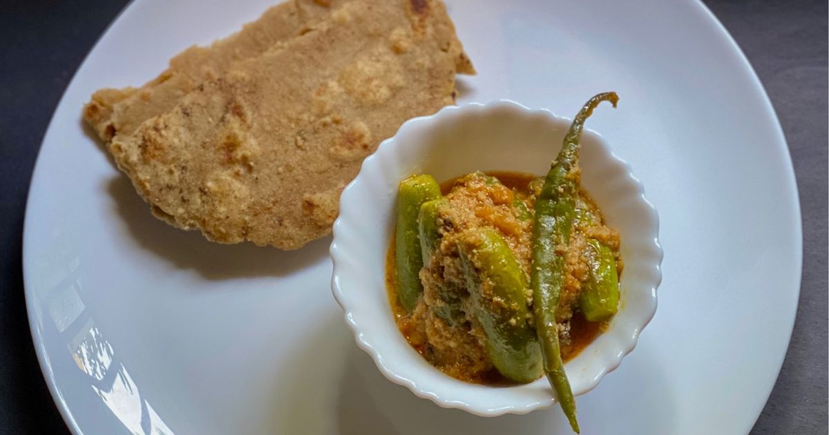 Kundru Peanut Masala North Indian Style Dinner (With Paratha) Recipe by ...