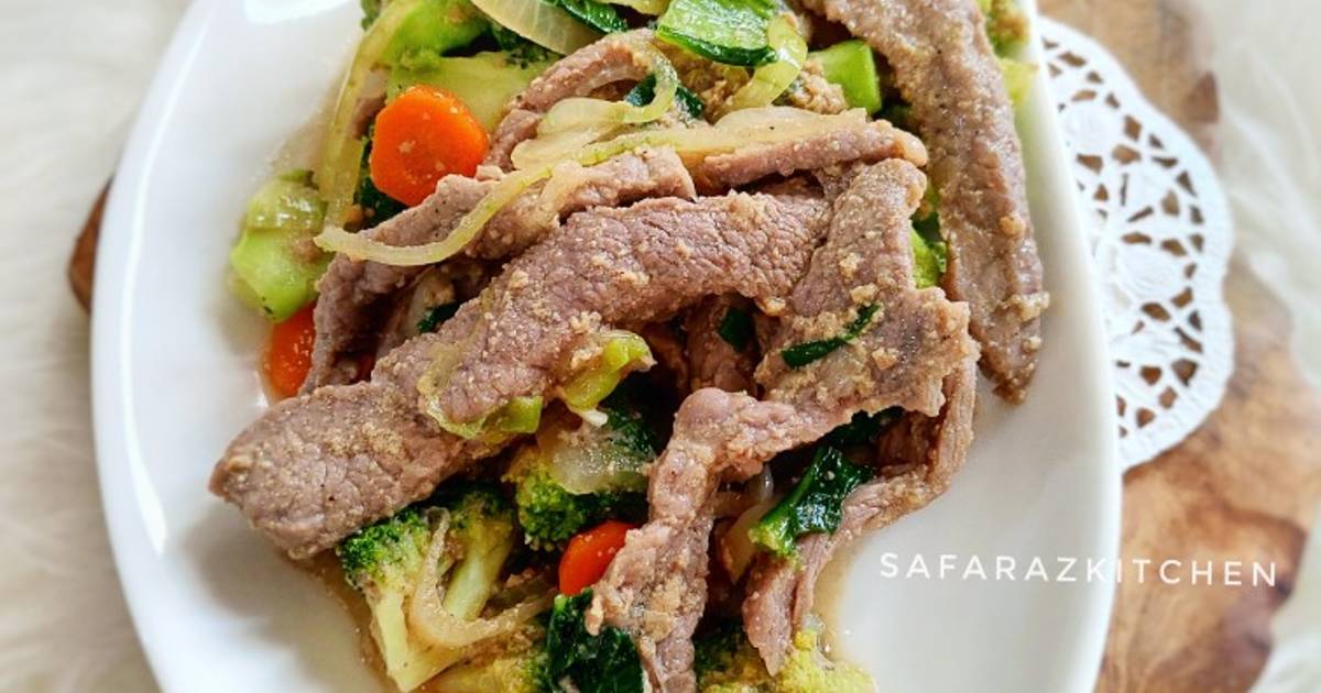 Resep Perfect Beef Stir Fry oleh safarazkitchen 🍃🍊🍒 - Cookpad