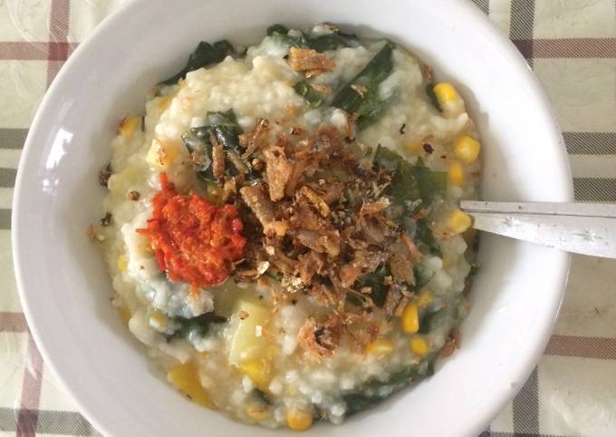 Resep Bubur manado oleh dina - Cookpad