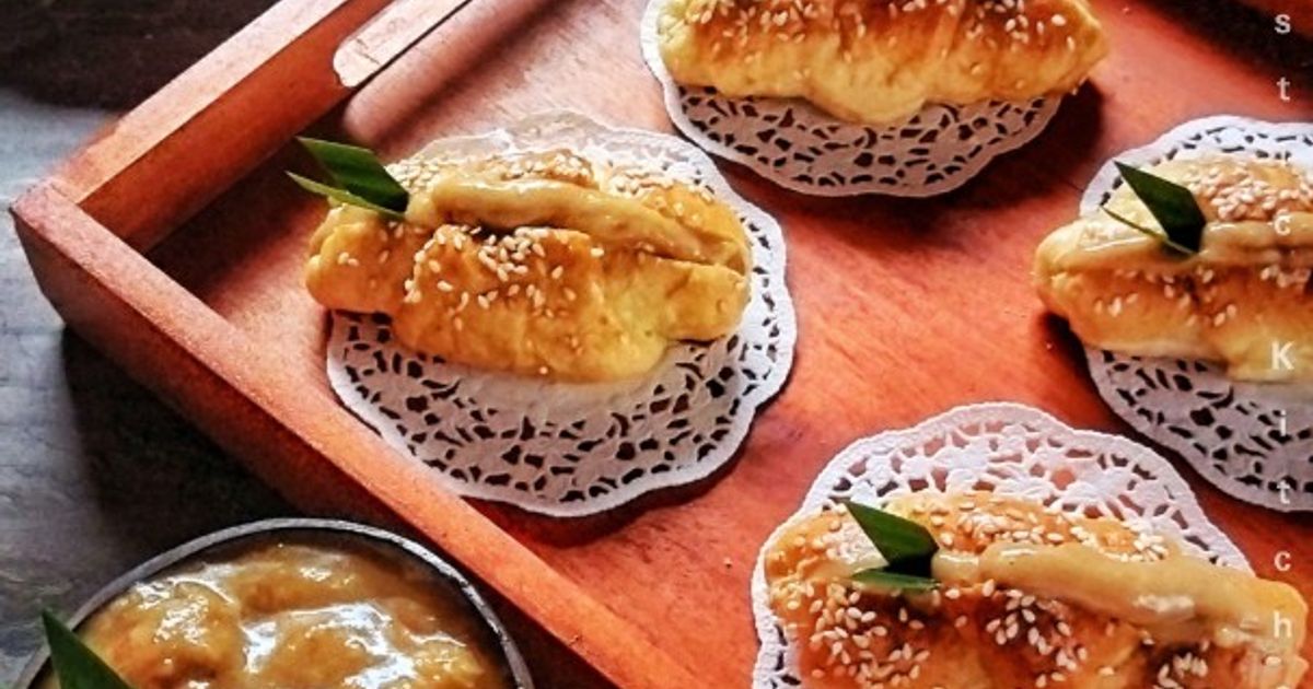 Resep Shio Pan Isi Selai Durian oleh Wids Kitchen 🍀🌷 - Cookpad