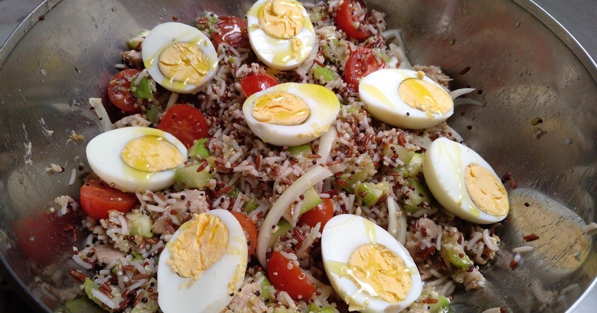 Ensalada De Granos Ancestrales Con Calabacín Receta de Sulpi- Cookpad