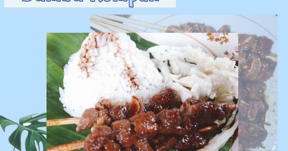 Resep Sate Daging Sapi Bumbu Rempah oleh Yuni safaria - Cookpad