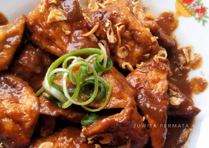 Resep Semur Tahu Santan ala Ndeso oleh Juwita permata sari - Cookpad