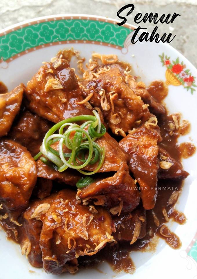 Resep Semur Tahu Santan ala Ndeso oleh Juwita permata sari - Cookpad