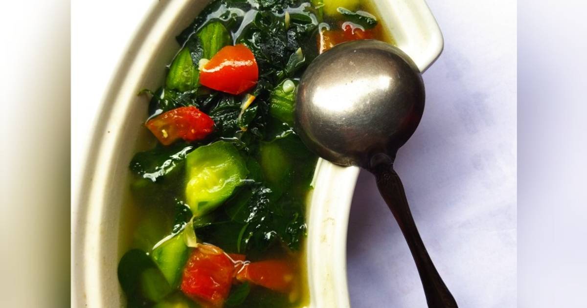Resep Sup Oyong Daun Katu oleh Uci Mandasari - Cookpad