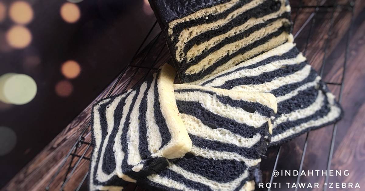 Resep Roti tawar zebra oleh Indah Theng - Cookpad