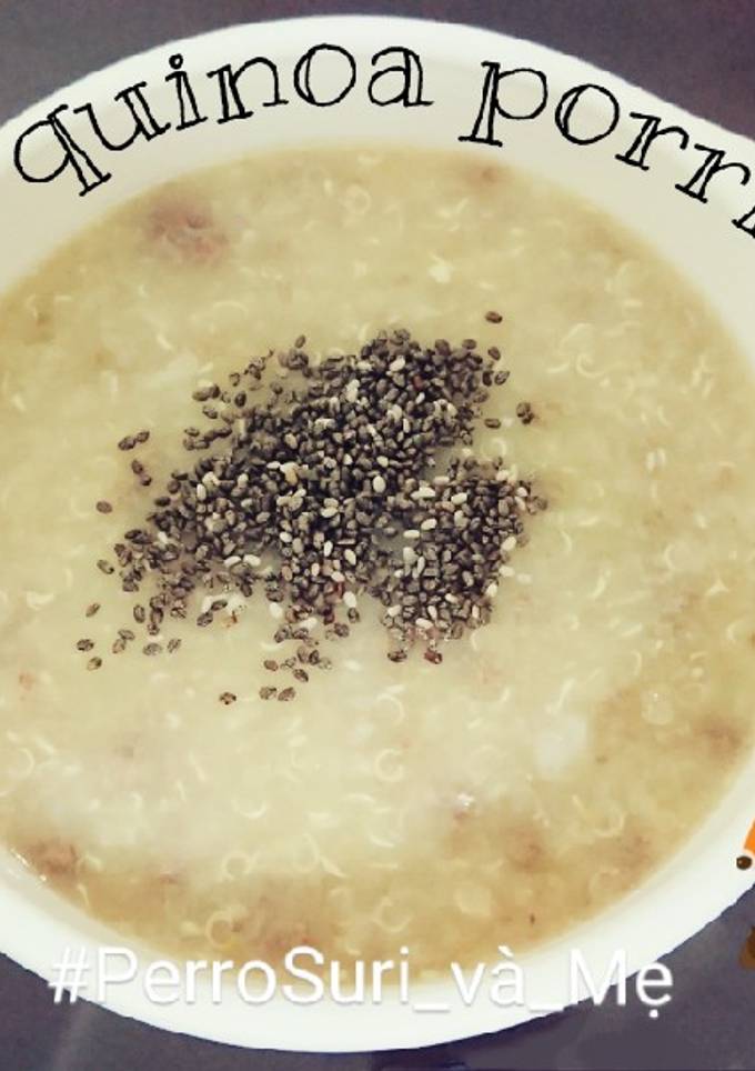 Cách Làm Món Beef & Potato quinoa - Cháo diêm mạch thịt bò khoai tây ...