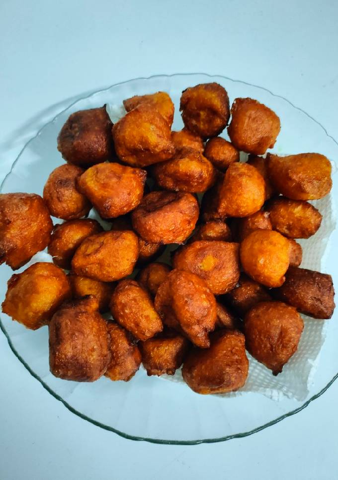 Resipi Cekodok Labu Manis (Sukatan cawan) #minumpetangzauj oleh Dapur ...