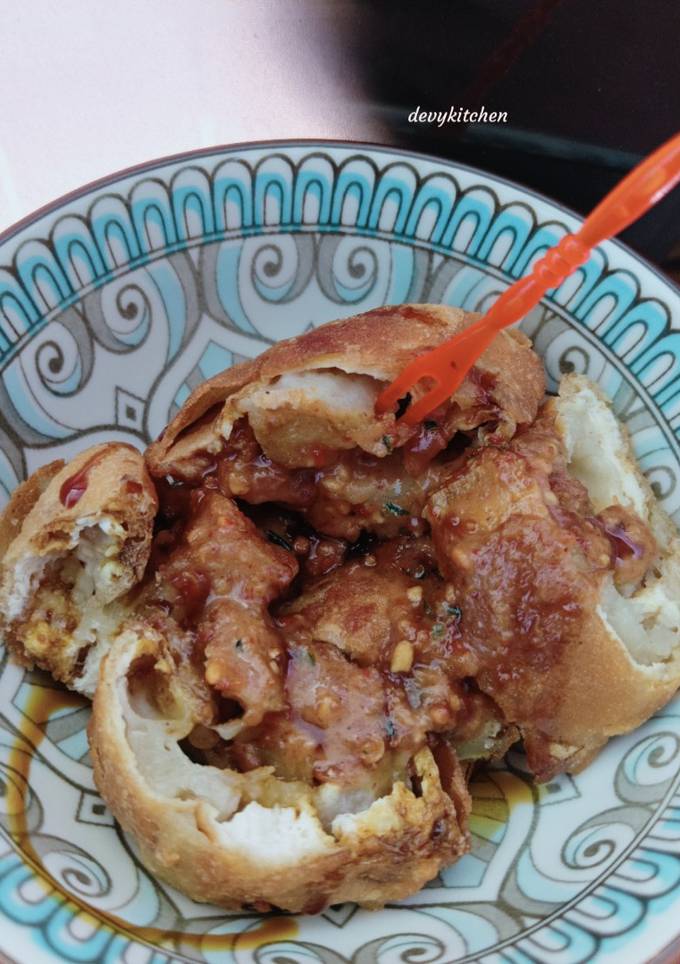 Resep 803. Tahu Bakso Goreng (sisa adonan tepung) oleh Devin - Cookpad