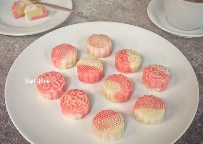 Resep Snow skin mooncake oleh Puji Winarni - Cookpad