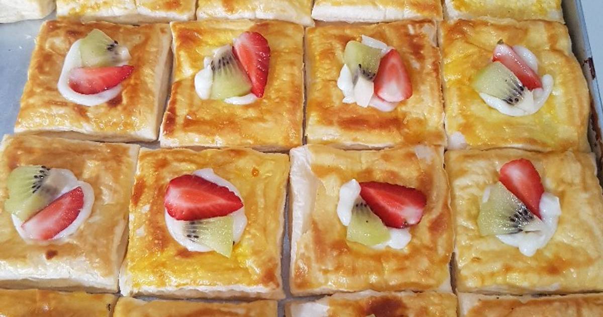 Resep Simple Fruit Puff Pastry oleh Cut Habibah Bwz - Cookpad
