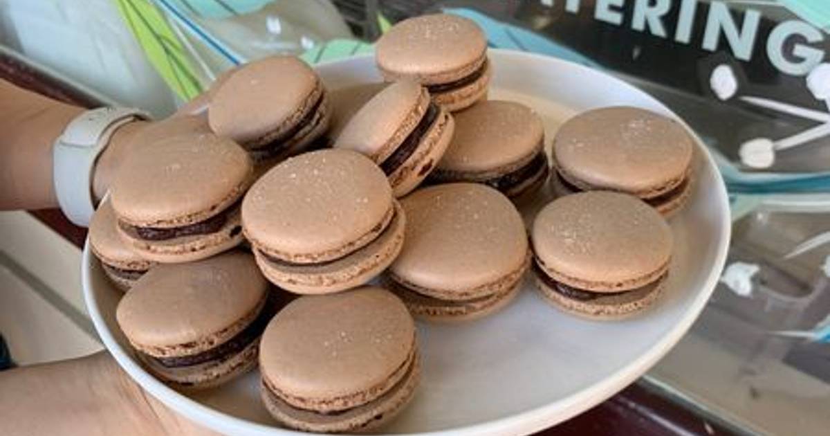 Cách Làm Món Bánh Macaron chocolate! của Manhh - Cookpad