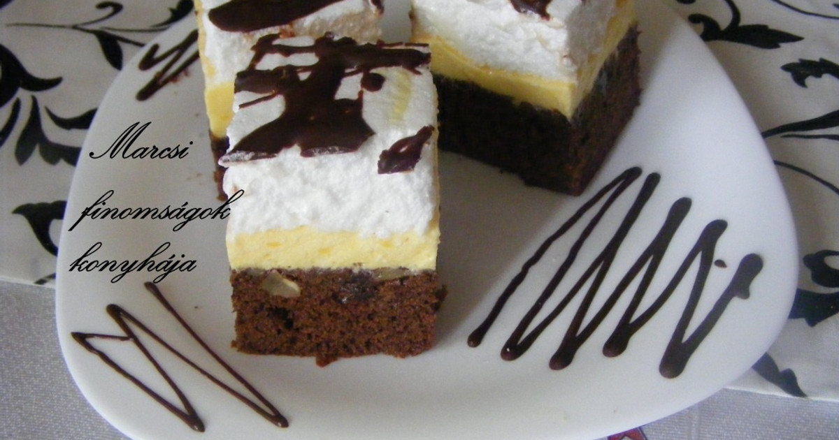 Habos Csoki Szelet | Lászlóné Kovács receptje - Cookpad receptek