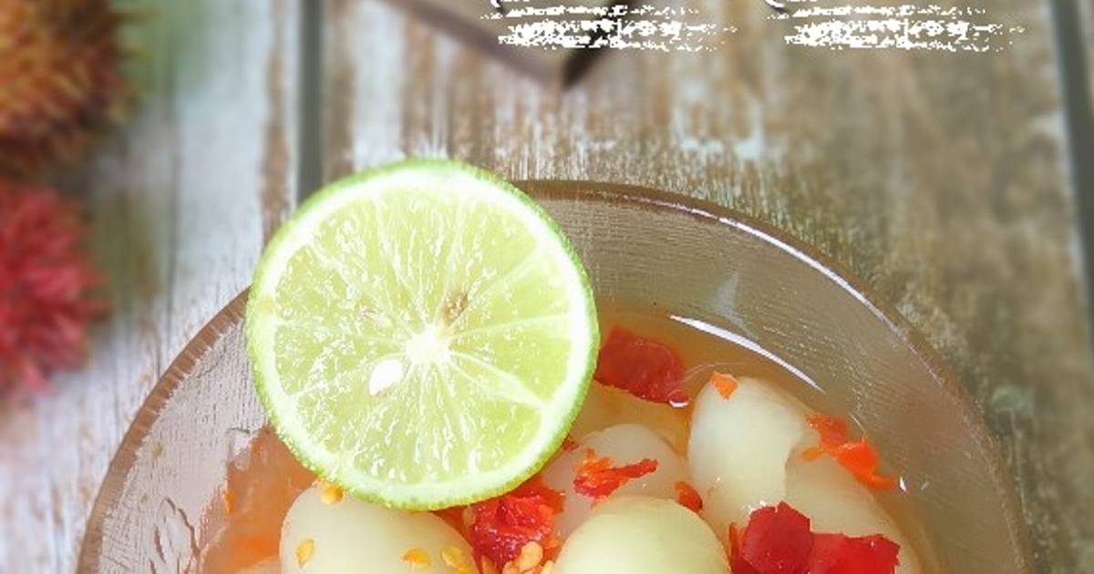 Resep Asinan Rambutan oleh Mama Rofif Najmi - Cookpad