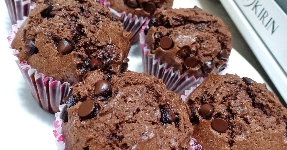 Resep Choco Muffin oleh Mey rista - Cookpad
