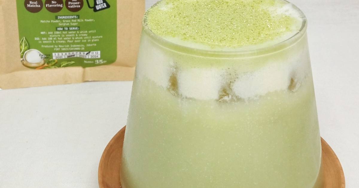 Resep Matcha Macchiato 🍵 oleh Febriyana | IG: @febbriyana - Cookpad