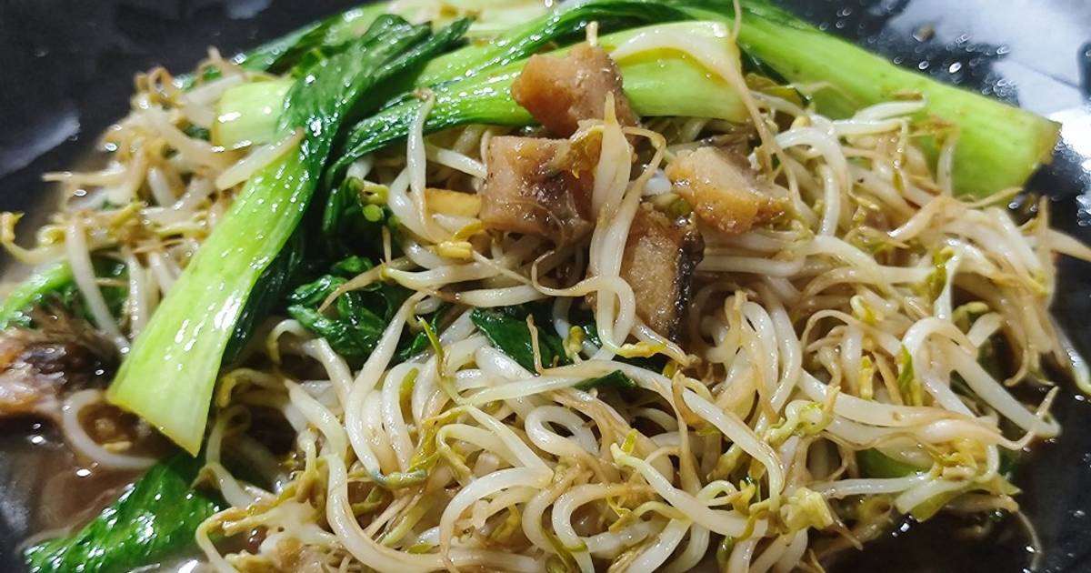 Resep Cah Tauge Ikan Asin oleh Deta Almira - Cookpad