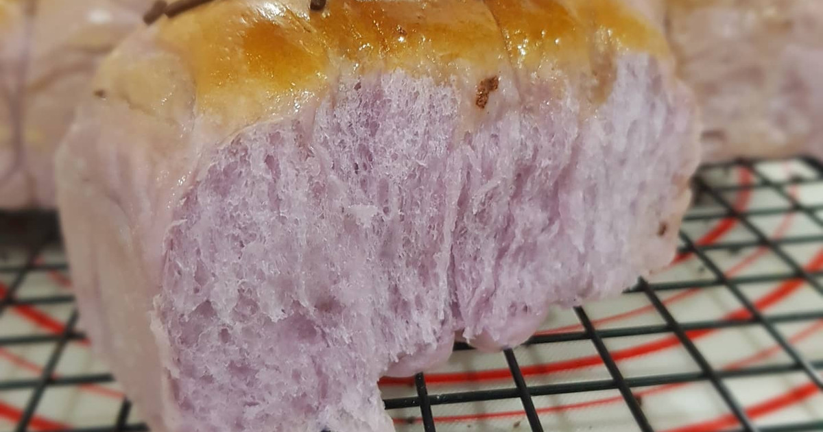 Resep Roti Ubi Ungu oleh Caroline Indrawan - Cookpad