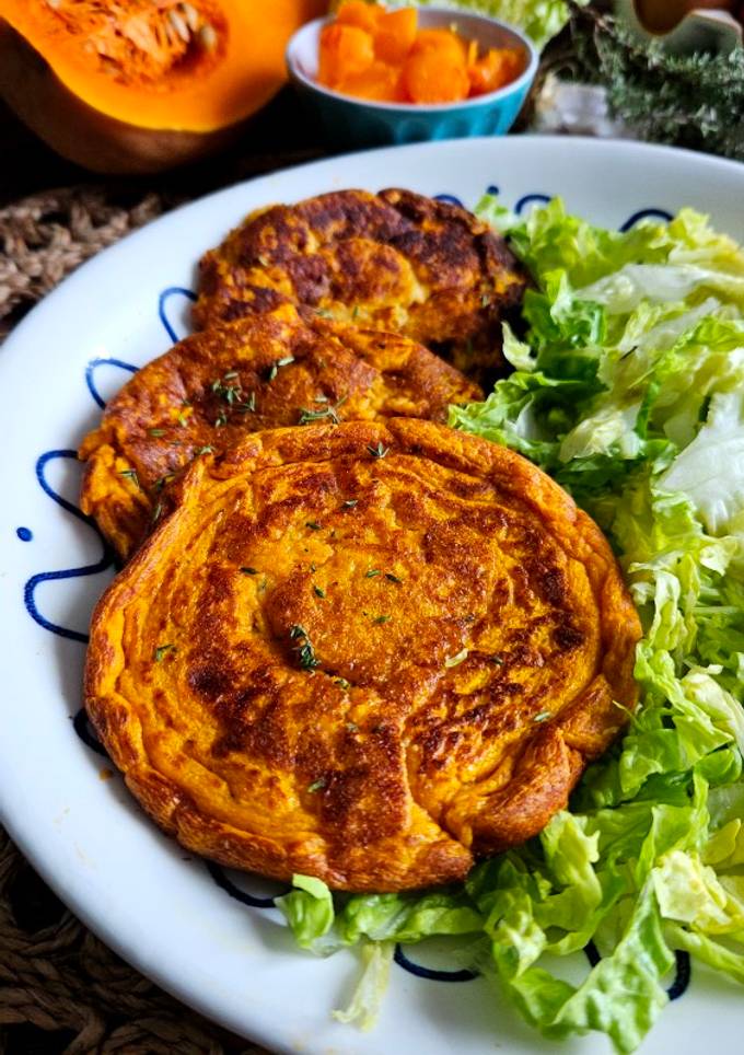 Butternut Mozzarella Pancake !! de turida4 - Cookpad