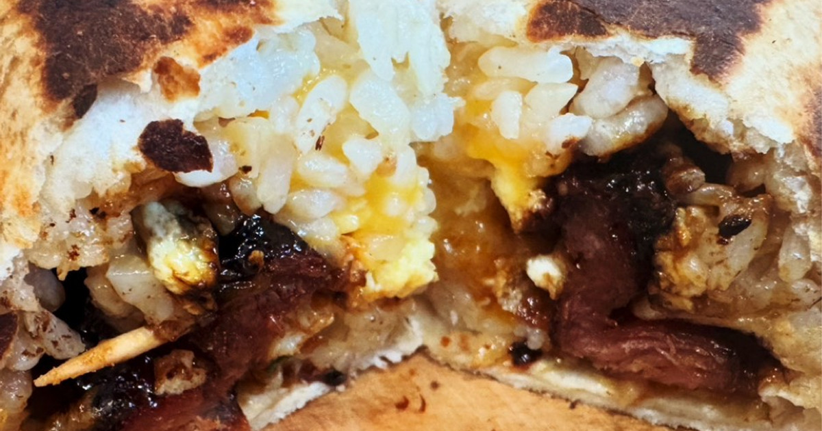 Filipino Style Breakfast Burrito Recipe by Minda