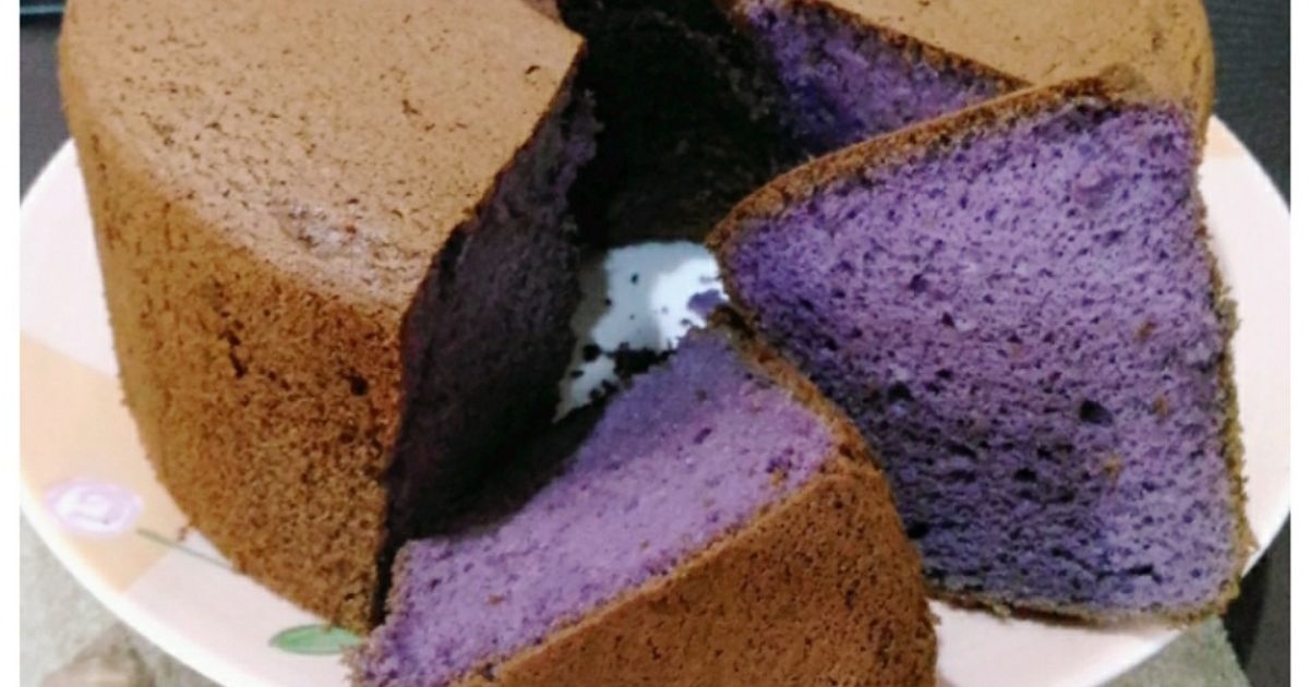 Resep Chiffon Taro oleh Defa Ade Faruq - Cookpad