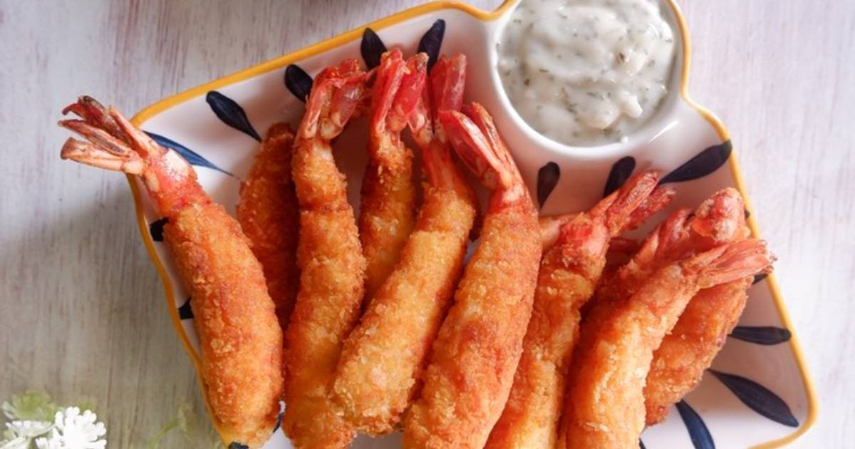 Resep Ebi furai with tartar sauce oleh Airachman - Cookpad