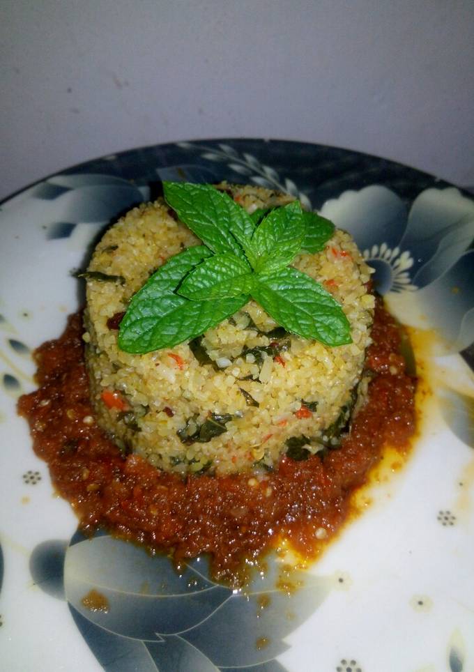 Dambu.shinkafa Recipe by Maimunatu Alqali - Cookpad