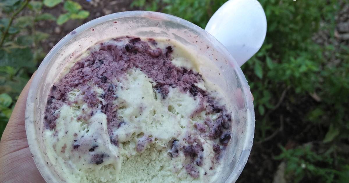 15 resep es krim ketan hitam enak dan sederhana ala rumahan - Cookpad