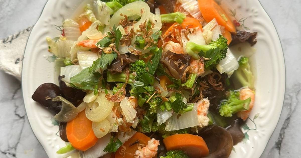 267 resep capcay jamur kuping udang enak dan mudah - Cookpad