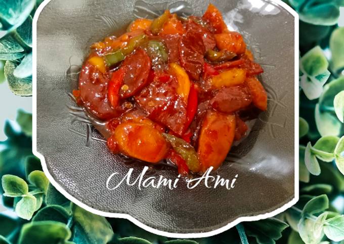 Resep Beef Paperoni Sosis Paprika oleh Ami Siti Maryam - Cookpad