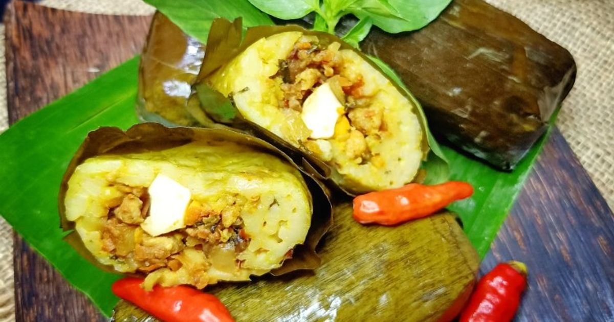 Resep arem arem mie dan telur rumahan enak dan mudah - Cookpad