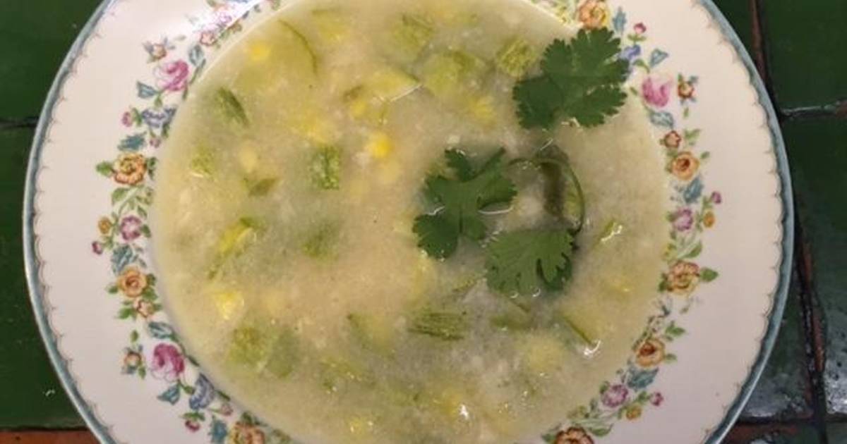 Chileatole Receta de Mercedes Cossío- Cookpad