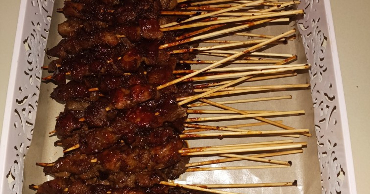 Resep Sate Daging Sapi oleh Dapoer Dira - Cookpad