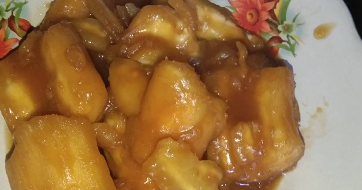 Resep Singkong karamel oleh Nur swhyn - Cookpad