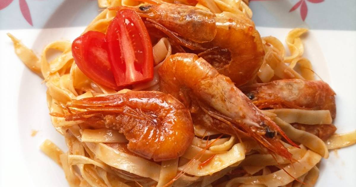 357 εύκολες και νόστιμες σπιτικές συνταγές για μακαρονια με γαριδες ...