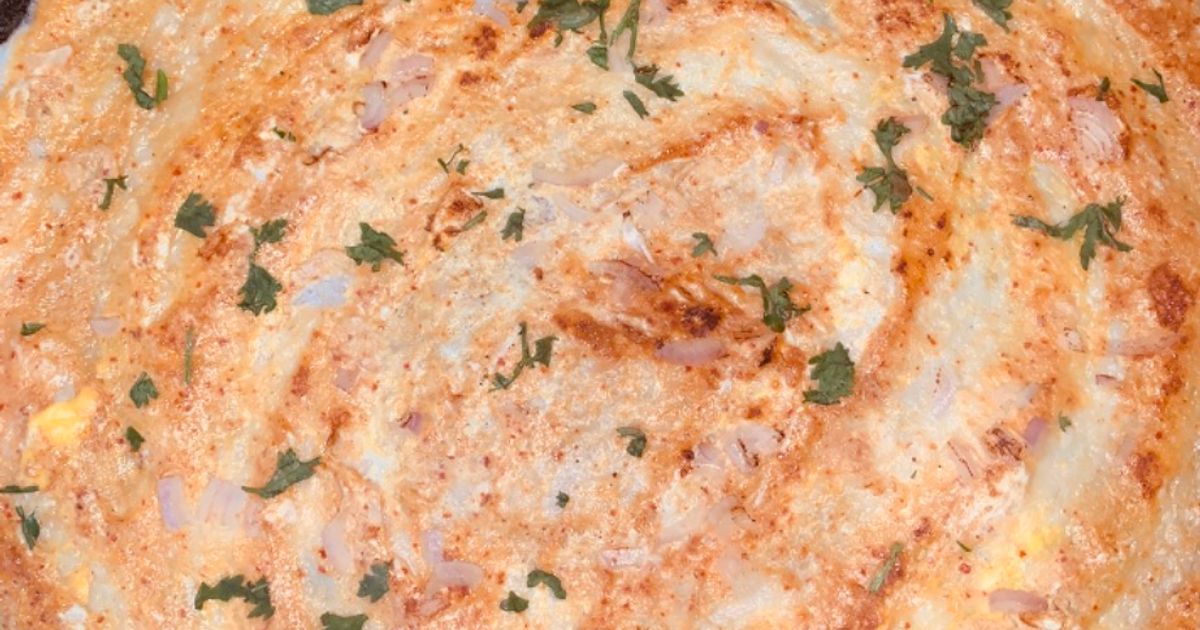 Andhra Spicy Egg Dosa Recipe by Viji Prem - Cookpad