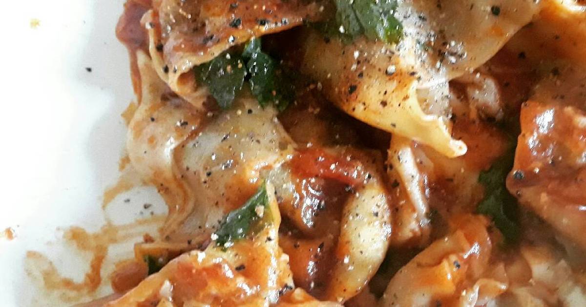 Resep Ravioli kulit pangsit oleh Nadyazura - Cookpad