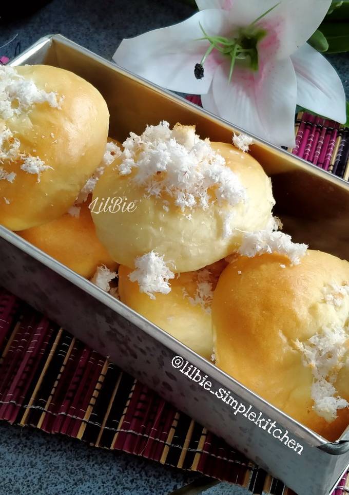 Resep Roti Isi Unti Ampas Kelapa Tanpa Telur oleh LilBie - Cookpad