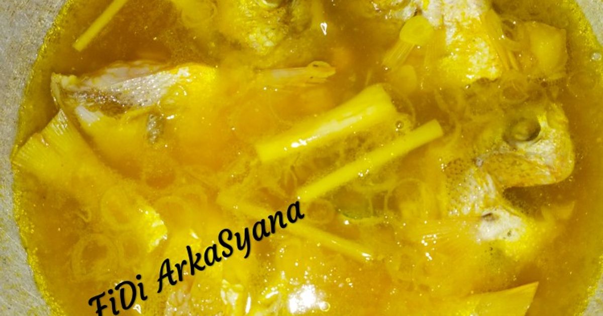 Resep ikan kuning pallumara rumahan enak dan mudah - Cookpad