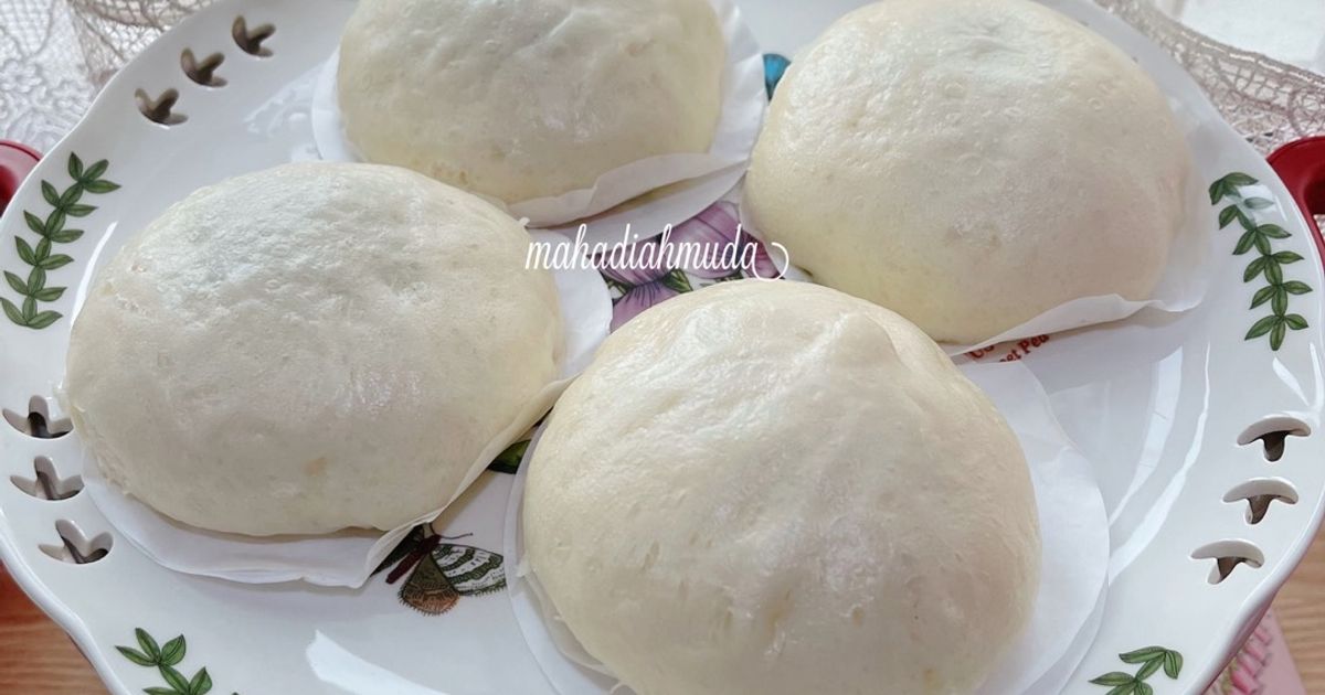 Resipi 👩‍🍳Pau Red Mung Beans oleh Mahadiah - Cookpad
