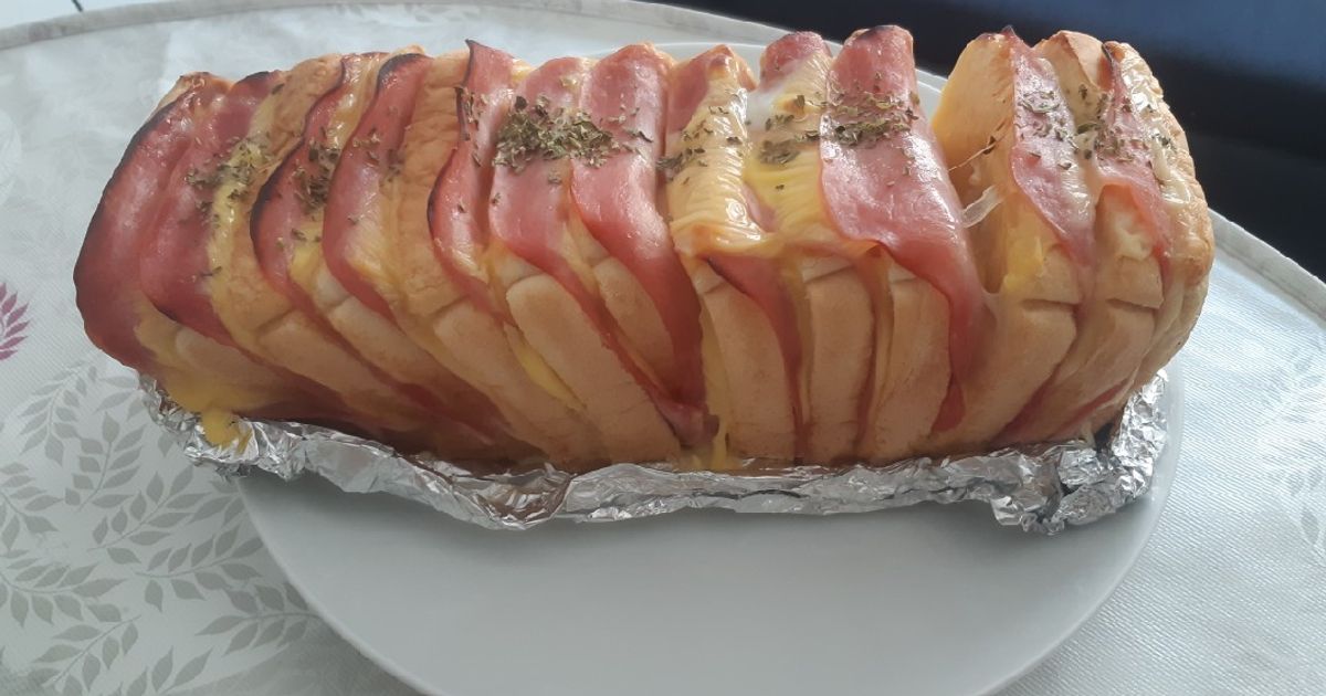 Pan De Molde Relleno Al Horno Receta de Jose Carlos Sanchez