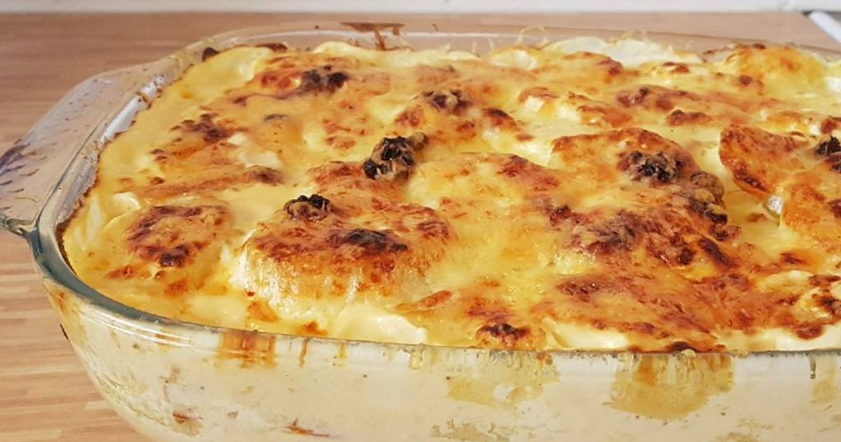 Rakott Krumpli, Pirított Hagymával és Chorizóval | Anna receptje ...