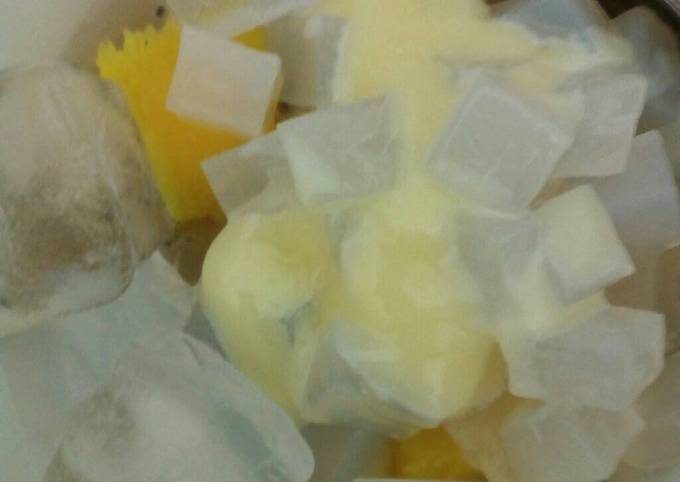 Resep Es buah mangga bacang oleh Desi Nurmayasari - Cookpad