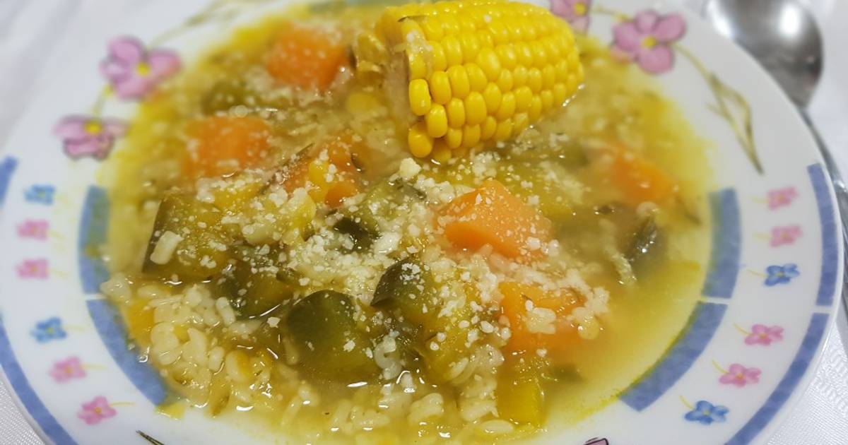 Sopa de letras fideos - 10 recetas caseras- Cookpad