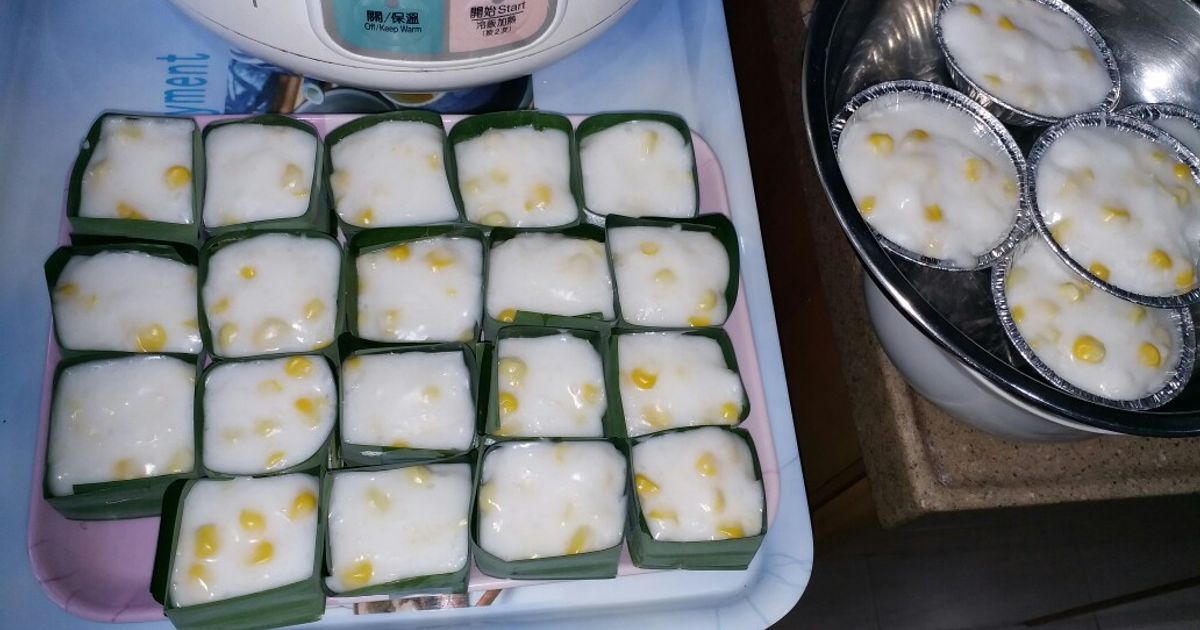 Resep Kue Tako Talam Jagung oleh May Channy - Cookpad