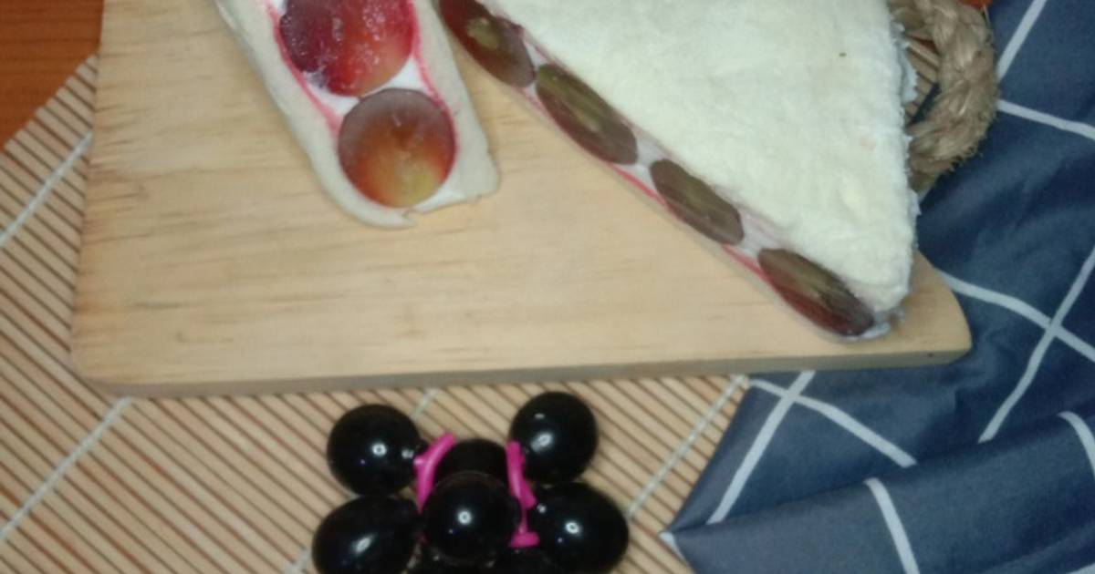 32 resep grape sando enak dan mudah - Cookpad