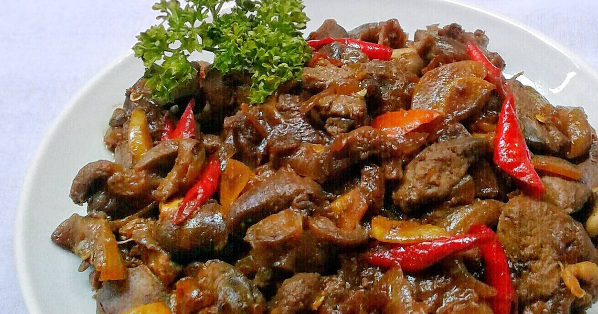 Resep Oseng hati ampela oleh Nana Hanif - Cookpad